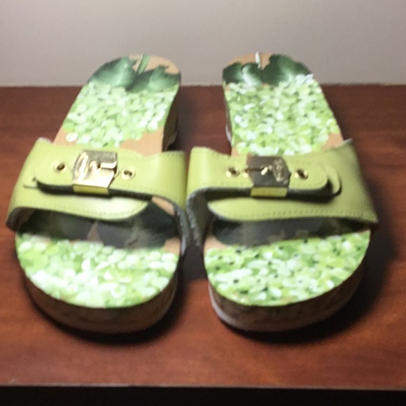 Dr. Scholl's | Shoes | Dr Scholls Hand Painted Classic Exercise Sandle ...